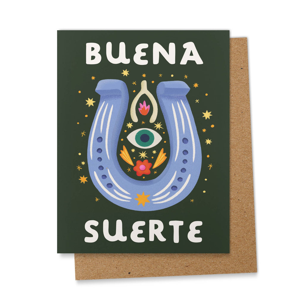 Buena Suerte - Good Luck - Fall Spanish Greeting Card – MOLAA Shop