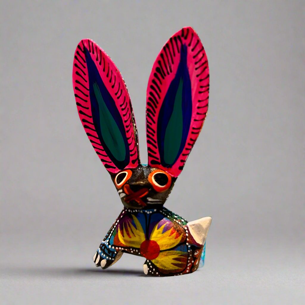 Mexican Mini Long Ear Rabbit Alebrije Molaa Shop