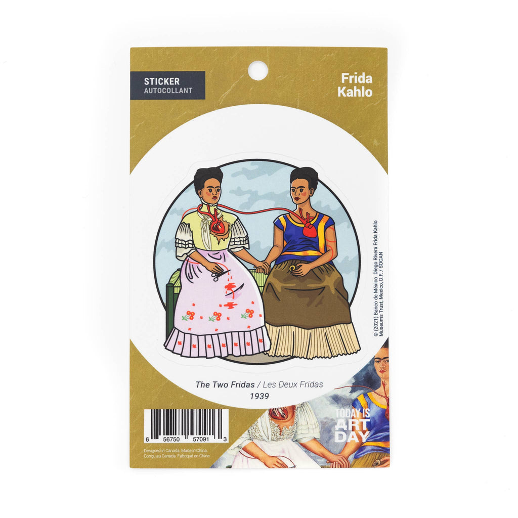Sticker - Two Fridas - Frida Kahlo – MOLAA Shop